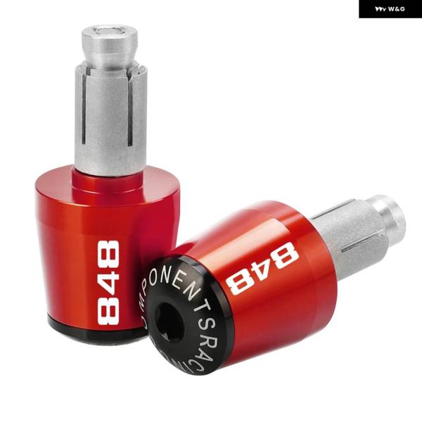 ドゥカティ 848 EVO 848EVO 2007-2009 - 12 オートバイ ハンドルバー エンド スライダー ハンドルバー キャップ カバー カスタム パーツ アクセサリーHigh-concerned chemical:NoneIt...