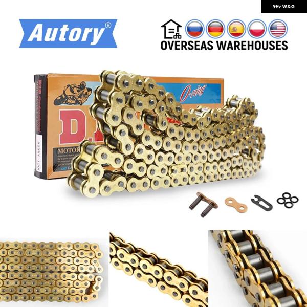 オートバイ チェーン オイルシール チェーン DID Oリング 520 525 530 428 チェーン 120 136 リンク ATV クワッド MX エンデューロ モタード レーシング カスタム パーツ アクセサリーHigh-conce...