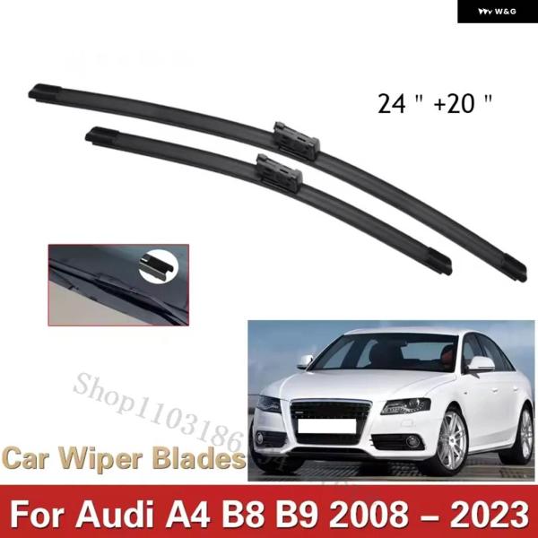 ワイパー LHD フロント ワイパー ブレード アウディ A4 B8 B9 オールロード 2008 - 2023 フロントガラス 窓 24インチ 20インチ カスタム パーツ アクセサリーHigh-concerned chemical:No...