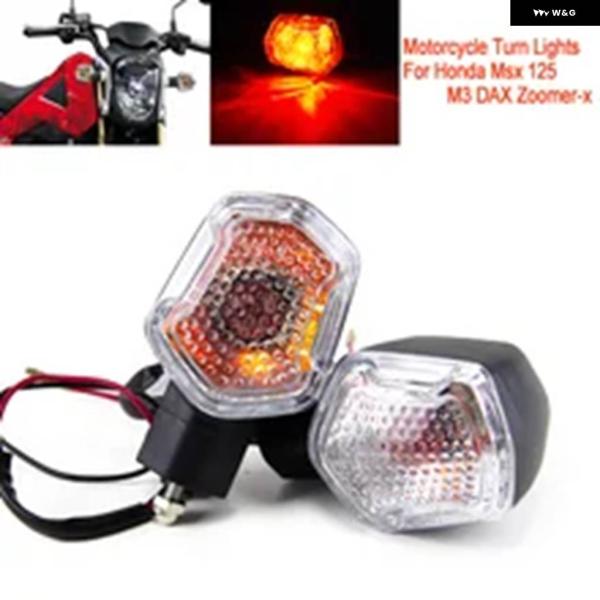 ホンダ 2015 M3 DAX ZOOMER-X LITTLE MONKEY バイク ウィンカー フラッシャーランプ オートバイ バルブ ウィンカーライト カスタム パーツ アクセサリーBattery Included:NoHigh-con...