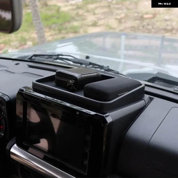 ジムニー 2019 - 23 内装用 マット パッド センター コンソール 収納 ボックス オーガナイザー トレイ カスタム パーツ アクセサリーProduct shape:SquareSpecial Features:Lightweigh...