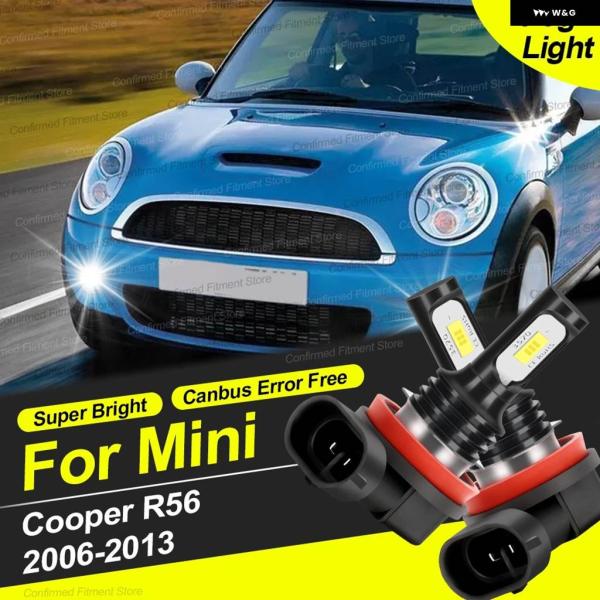 H11 カーライト 22000LM LED フロント フォグランプ 防水 MINI COOPER R56 2006 - 13用 カスタム パーツ アクセサリーHigh-concerned chemical:NoneVoltage:12 VB...