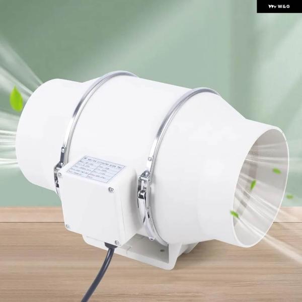 220V 静音銅モーター換気排気ブロワー高効率排気インラインダクトファンベント カスタム パーツ アクセサリーVoltage:220VHigh-concerned chemical:NoneBrand Name:chcyusOrigin:M...
