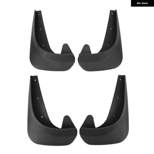 4個セット ピックアップ トラック SUV用 フロントとリア 飛散防止 マッド フラップ カスタム パーツ アクセサリーHigh-concerned chemical:NoneSpecial Features:Universal Splas...