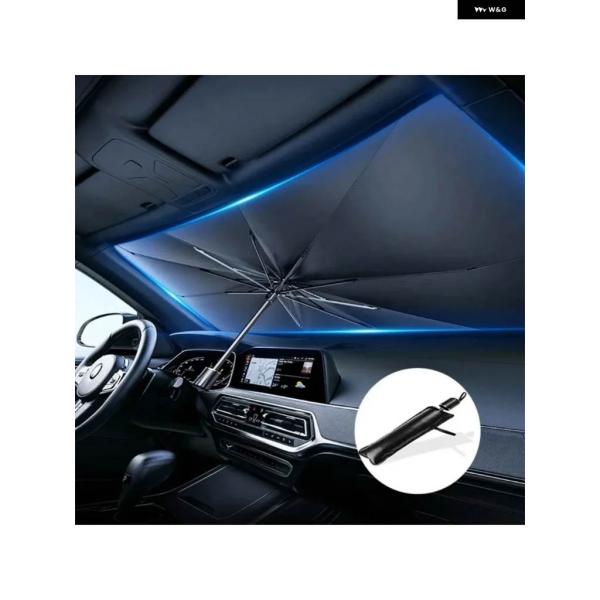 車用 フロントガラス サンシェード 傘 日よけ サンシェード 遮光 車内冷却用品 カスタム パーツ アクセサリーProduct application scenarios:OtherCraft of Weaving:Non-WovenThi...