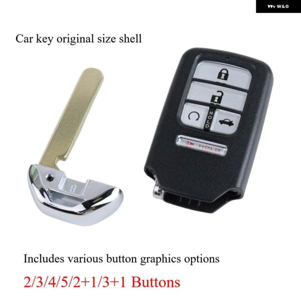 ホンダ リッジライン アコード EX EXL シビック CRV HRV パイロット フリード ヴェゼル オデッセイ ステップワゴン スパーダ フリード用 キー ハウジング キーケースシェル カスタム パーツ アクセサリーHigh-conce...