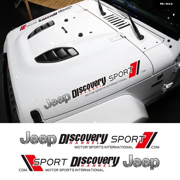 ジープ グランド チェロキー ラングラー JK グラディエーター コンパス レネゲード アベンジャー用 2枚セット 車体 デカール スタイリング ドア ステッカー カスタム パーツ アクセサリーHigh-concerned chemical...