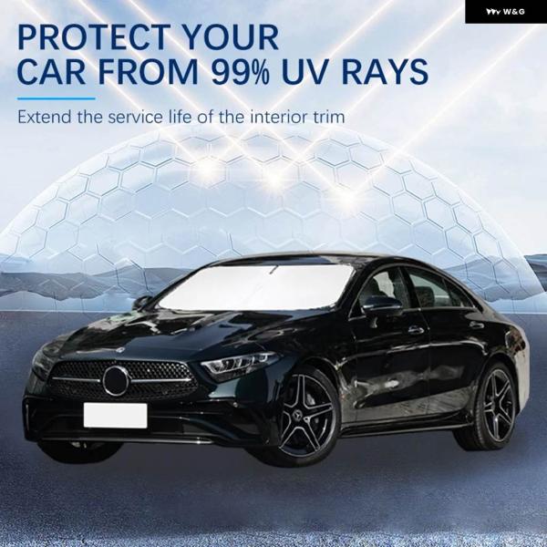 メルセデス ベンツ CLS W218 W219 S 車用 フロントウィンドウサンシェード カバー フロントウィンドウ用 UV パラソル カスタム パーツ アクセサリーProduct application scenarios:OtherCr...