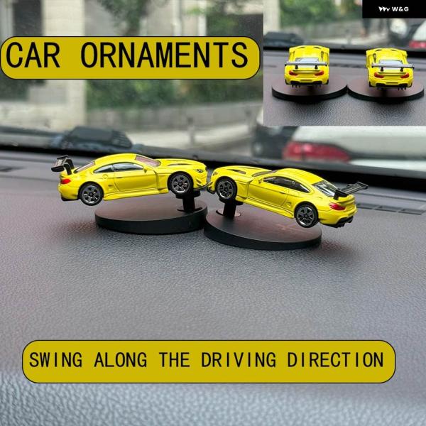 車ドリフト回転オーナメント ダッシュボード 回転レーシングモデルデコカー個性センター コンソール デコレーションM4 Z4 M850用 カスタム パーツ アクセサリーHigh-concerned chemical:NoneItem Weig...