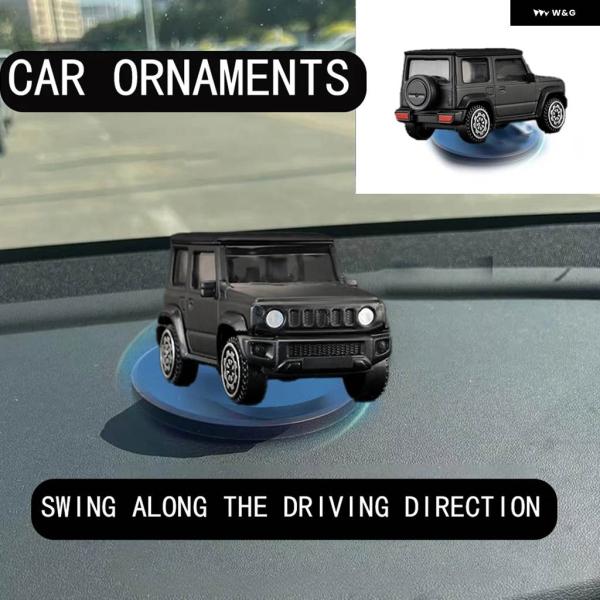 車ドリフト回転オーナメント ダッシュボード 回転レーシングモデルデコカー個性センター コンソール デコレーションジムニー用 カスタム パーツ アクセサリーHigh-concerned chemical:NoneItem Weight:0.1...
