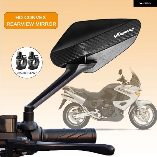 カーボンミラー バイク 凸面ミラー 8MM ホンダ バラデロ XL1000 VARADERO1000 125用 カスタム パーツ アクセサリーHigh-concerned chemical:NoneItem Width:9cmItem We...