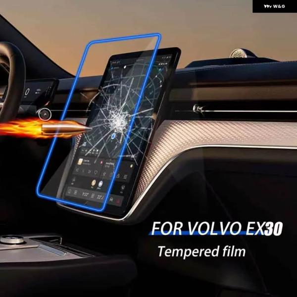 ボルボ EX30 セントラル コントロール ナビゲーション計器 ディスプレイ スクリーンガラス強化フィルム フィルム 2024 2025 カスタム パーツ アクセサリーHigh-concerned chemical:NoneCategory...
