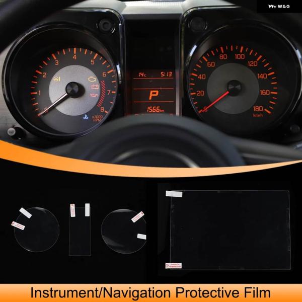 ジムニー 2019-2025 JB64 JB74 内装用 ダッシュボード 計器ナビゲーション パネル CDスクリーンフィルム カスタム パーツ アクセサリーHigh-concerned chemical:NoneItem Weight:0....