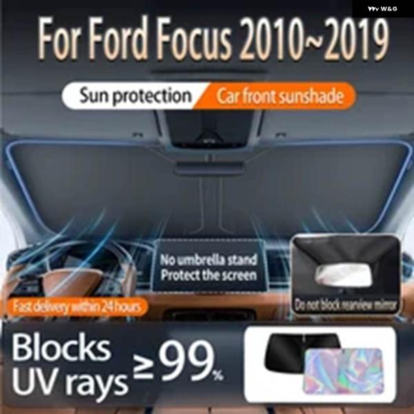 折りたたみ式 リフレクター サンシェード フォード フォーカス 2010~2019 2016 MK3 車用 フロントガラス サンバイザー 断熱 S カスタム パーツ アクセサリーProduct application scenarios:O...