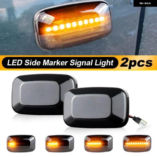 トヨタ ハイラックス LN140 LN150 LN160 LN170 1997 - 05 ダイナミック LED サイドマーカー ウィンカー ライト カスタム パーツ アクセサリーHigh-concerned chemical:NoneIte...
