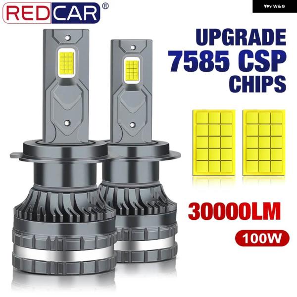 H7 H4 LED ヘッドライト 6000KH1 H8 H11 LED バルブ 9005 HB39006 HB4ランプ9012 HIR2ハイパワー100W 6000K7585 CANBUS CSPチップ カスタム パーツ アクセサリーCar...