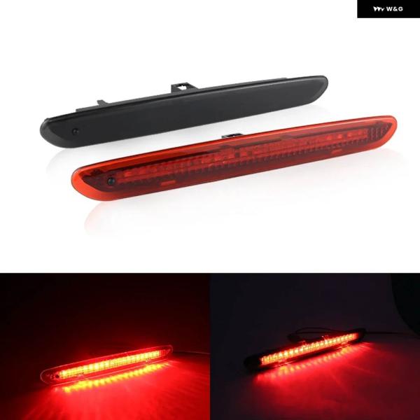 フィアット グランデプント EVO用 LED ハイレベルサード ブレーキライト 1個 OEM# 2122000407 スモーク/レッド ハイ マウント ストップランプ テール ブレーキライト カスタム パーツ アクセサリーHigh-conc...