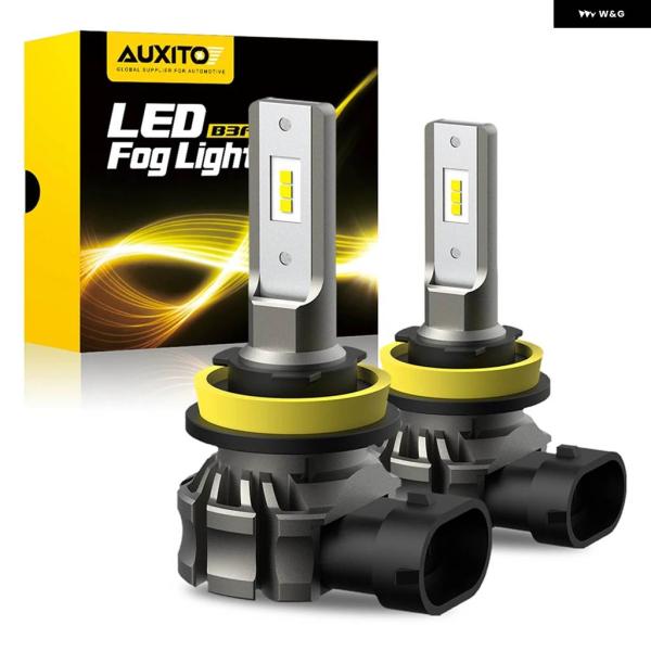 2個 H8 H11 H16 LED フォグランプ H27W/1 H27 880 H10 H8 5202 LED バルブ フォグランプ デイタイム ランニングライト 車用 イエロー ホワイト 12V カスタム パーツ アクセサリーHigh-c...