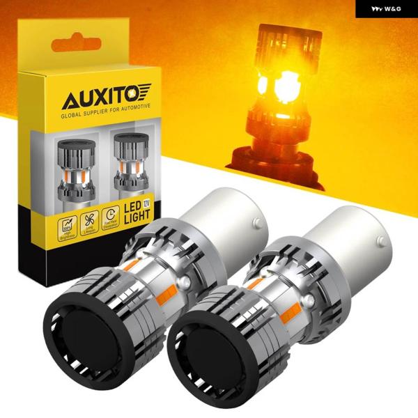 2個 BAU15S LEDランプ アンバー イエロー 1156 PY21W CANBUS ウインカー 電球 P21W BA15S WY21W スーパー 12V カスタム パーツ アクセサリーHigh-concerned chemical:N...