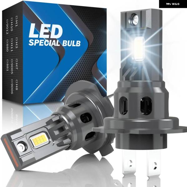 ルノー メガーヌ用 H7 車用 LED ソケットタイプ LED フォグライト ヘッドライト 2個セット 32000ルーメン 高輝度 100W 省電力冷却 カスタム パーツ アクセサリーHigh-concerned chemical:None...