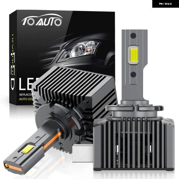 D1S LED ヘッドライト HID D3S D2S D4S D4R D5S D1R D2R D3R ターボLED 160000LM CSPチップ 6000K ホワイト プラグプレイランプ カスタム パーツ アクセサリーHigh-conce...