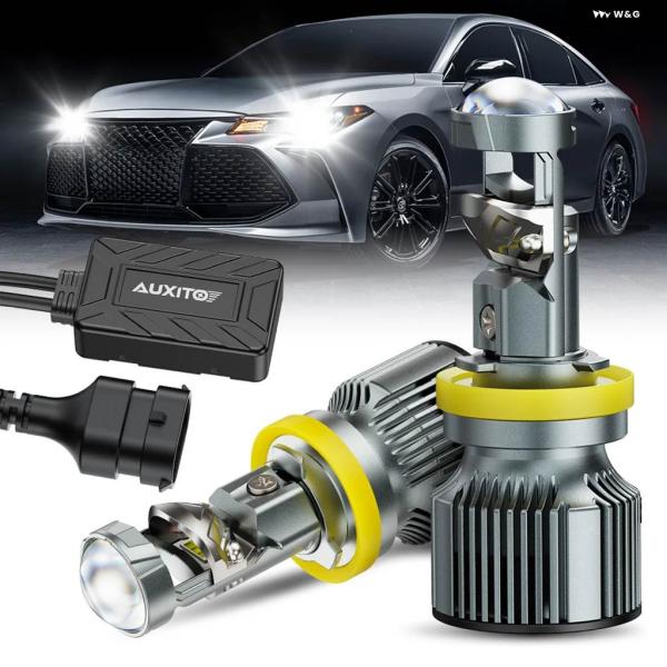 2個 30000LM レンズ H11 LED ヘッドライト プロジェクター H8 H9 H7 H4 モバイル 110W HD スポットライト レンズ ランプ ファン カスタム パーツ アクセサリーHigh-concerned chemica...