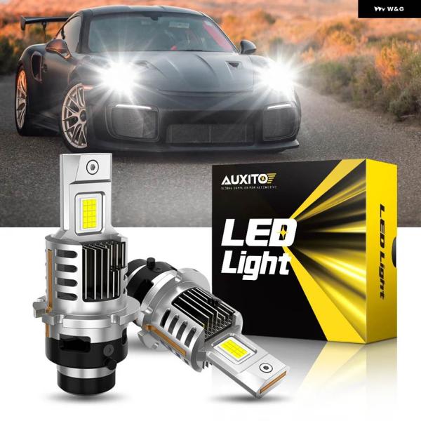 BMW E46 X5 E53 メルセデス ベンツ W210 TURBO D2S D2R LED バルブ CANBUS ヘッドライト CONキット 6500K ホワイト カスタム パーツ アクセサリーHigh-concerned chemic...