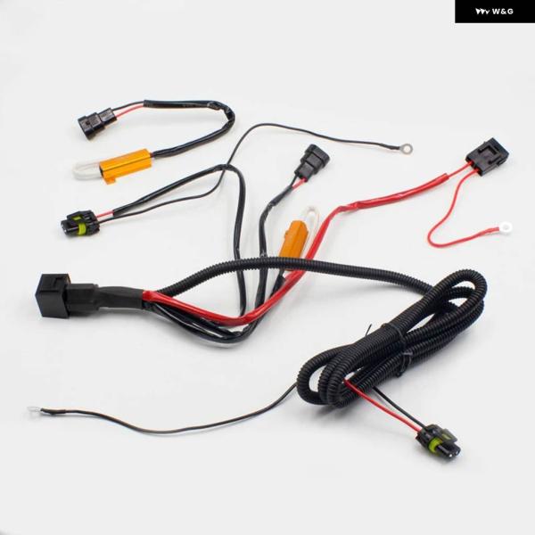 リレー ハーネス プラグコネクタ HID CONキット 配線 ハーネス 抵抗器 H1 H3 H4 H7 H8 H11 9005 9006 CONキット リレー カスタム パーツ アクセサリーHigh-concerned chemical:N...