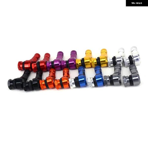 オートバイ ブルー 2個 リム ホイール バルブ ステム タイヤ タイヤ キャップ 90度 ヤマハ R6 FZ1 FZ6 FAZER T-MAX FJ用 カスタム パーツ アクセサリーProtective parts:OtherHigh-c...