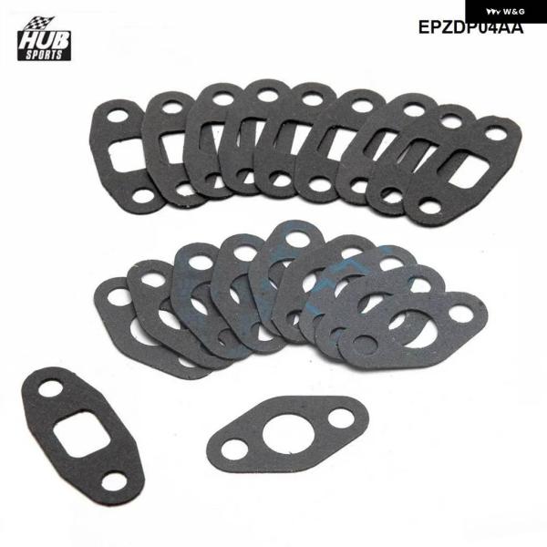 10ペア ターボオイルフィードガスケットインレット T3 T4 ターボチャージ EPZDP04AA カスタム パーツ アクセサリーSpecial Features:universalItem Diameter:000inchItem Wei...
