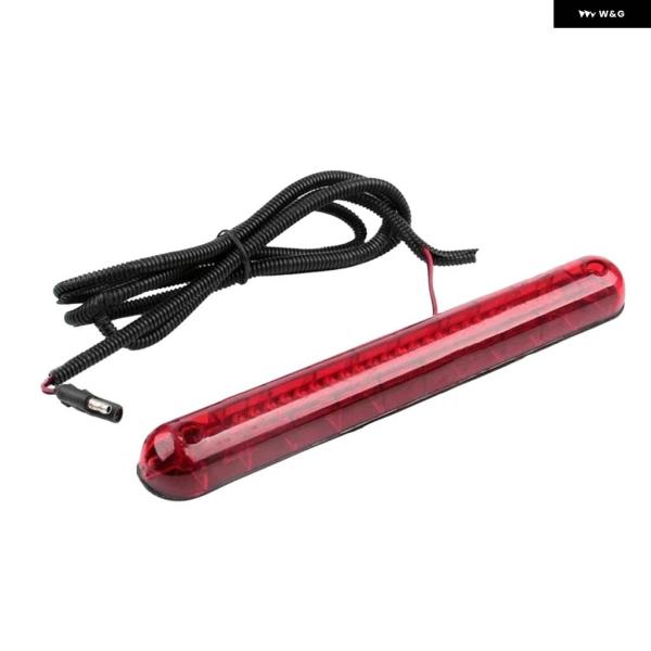 12V 24個 LED を搭載したサードブレーキストップ テールライト ランプ赤色ライトと配線リアウィンドウパーセルシェルフに可能 カスタム パーツ アクセサリーHigh-concerned chemical:NoneVoltage:12 ...