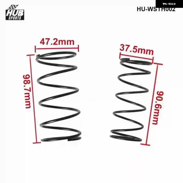 マニホールド コネクター 38MM ターボアウターウェイストゲート WG スプリング コーティング 14 PSI/8 PSI 1BAR テール HU-WSTH002 カスタム パーツ アクセサリーProduct Type:Engine Ac...
