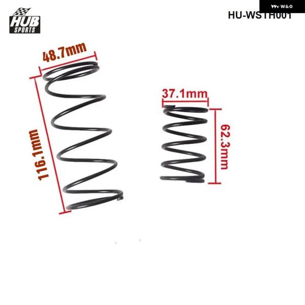 38MMターボアウターウェイストゲートWG スプリング コーティング14PSI/8PSI 1BARターボスマートHU-WSTH001 カスタム パーツ アクセサリーProduct Type:Engine AccessoriesSpecial...