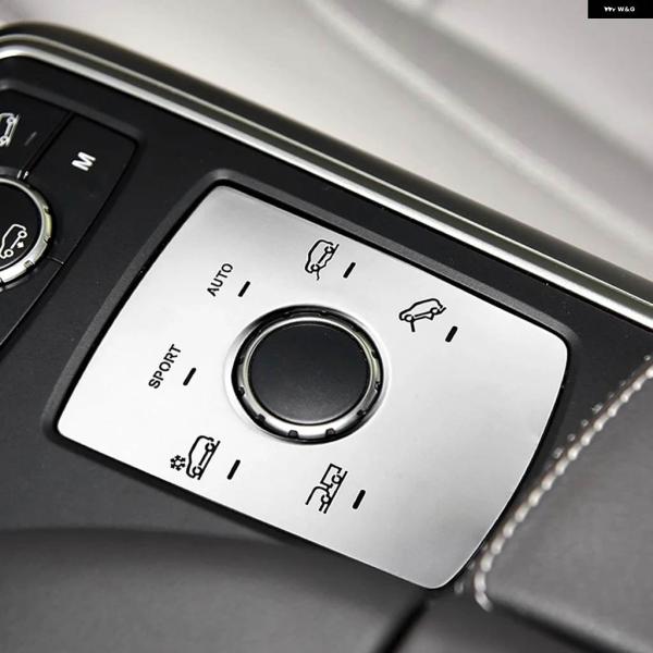 カー コンソール スポーツ ドライビングモード ボタン パネル デコレーション カバー トリム メルセデス ベンツ ML GL GLS GLE W166 X166 インテリア アクセサリー カスタム パーツ アクセサリーHigh-conce...