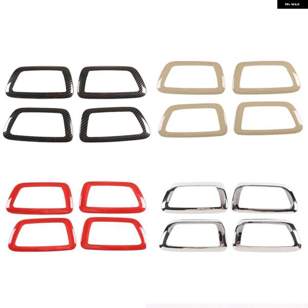 トヨタ タコマ 2016-2022 グレー インナー ドアハンドル カーボン ブラック シルバー インナー ドアハンドル ABS レッド カスタム パーツ アクセサリーHigh-concerned chemical:NoneOrigin:M...