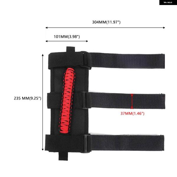 助手席ルーフハンドレール 4点セット ジープ ラングラー アンチローリング フレーム とアロイバックル付き 助手席を サポート カスタム パーツ アクセサリーHigh-concerned chemical:NoneOrigin:Mainla...