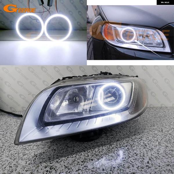 ボルボ S80 V70 XC70 2007 - 2014 2016 ウルトラ COB LED エンジェルアイキット ハローリング カスタム パーツ アクセサリーHigh-concerned chemical:NoneCertificatio...