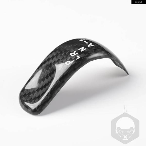 日産 GTR R35 2017 - 22 カーボン レッド/ブラック インテリア ギア シフト ヘッド ノブ スイッチ ボタン カバー トリム カスタム パーツ アクセサリーHigh-concerned chemical:NoneItem ...