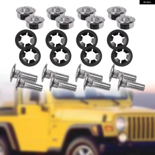 ガスタンク スキッドプレート ボルト 便利 耐摩耗性 部品 交換用 ジープ ラングラー TJ 1997-2006 LJ 1997-2006 カスタム パーツ アクセサリーHigh-concerned chemical:NoneItem We...