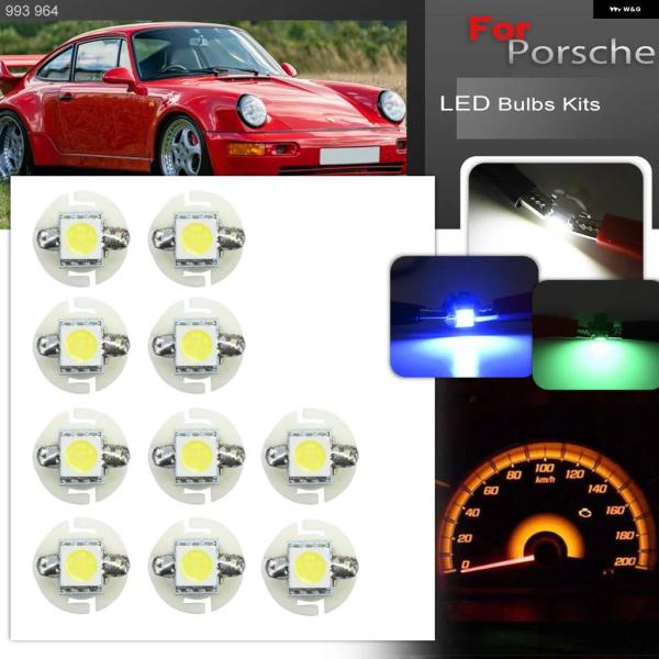 LED ゲージスピード ダッシュ バルブ インストルメント パネル クラス ターライト ポルシェ 993 1995 - 98 ポルシェ 964 1989 1990-1994 カスタム パーツ アクセサリーHigh-concerned che...