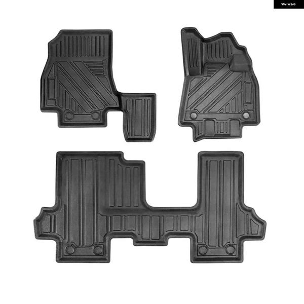 3D TPE RHDフロアカーマット 三菱 デリカ D5 D:5 2019-2021 車用フロアライナートレイ フット パッド カーペットマット バン オートアクセサリー カスタム パーツ アクセサリーHigh-concerned chem...