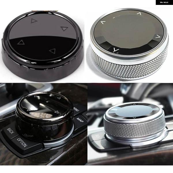 車用ノブカバー BMW 1 3 4 7シリーズ F20 F30 E87 E90 F30 F10 E92 E91 F34 F31 F11 E61 F21 E81 E60 マルチメディア ボタン ノブカバー カスタム パーツ アクセサリーHig...