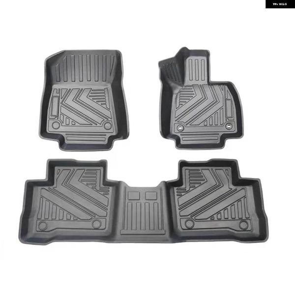 3D TPE LHD RHD フロアカーマット トヨタ RAV 4 2019 - 21 5代目 RAV4 車用フロアライナー トレイ フット パッド カーペットマット 自動車アクセサリー カスタム パーツ アクセサリーFloor Mats ...