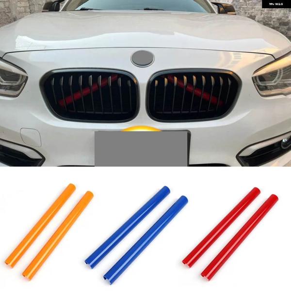 フロントキドニー グリル カバー フレーム トリム 2個 BMW E60 E61 E65 E66 E85 F44 F52 ラジエーター サポート ステッカー M スタイル 自動車アクセサリー カスタム パーツ アクセサリーItem Weig...