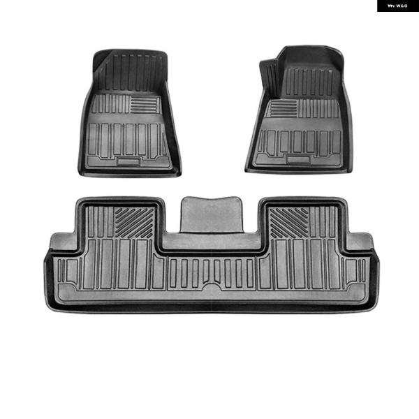 3D TPE LHD RHDフロアカーマット TESLA MODEL 3 2020 2021 2022 車用フロアライナートレイ 高級自動車アクセサリー カスタム パーツ アクセサリーHigh-concerned chemical:None...
