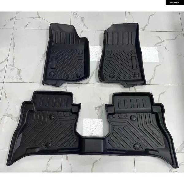 3D TPE 左ハンドル 車用フロアマット JEEP WRANGLER SAHARA RUBICON 4XE PHEV 2021 2022 カーマット フロアライナー カーペット カーパーツ カスタム パーツ アクセサリーFloor Mat...