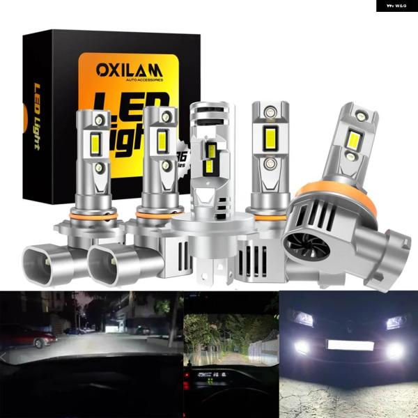 2個 9012 HIR2 LED ヘッドライト CANBUS 9006 9005 HB3 H8 H11 H4 LED ヘッドランプ バルブ BMW E46 F20 VW ゴルフ 4 パサート B6 メルセデス フォード カスタム パーツ ア...