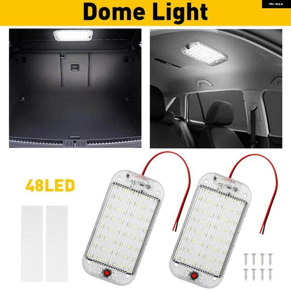 LED 車内 RV 天井ドームライト トレーラー キャンピングカー ボート ルーフ 読書灯 ランプ 車内ライト 12V-85V カスタム パーツ アクセサリーCertification:CCC,ceColor:WHITEVoltage:12...