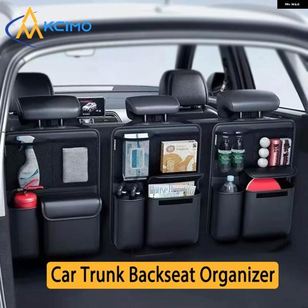 PUレザー製 車用 トランク 収納 バッグ 折りたたみ 式ツール オーガナイザー 多機能 収納 SUVリア吊り下げ式 オーガナイザー カスタム パーツ アクセサリーHigh-concerned chemical:NoneType:Seat ...