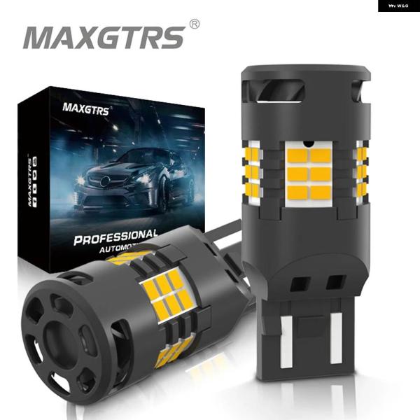 7440 T20 W21W 1156 P21W BA15S BAU15S LED CANBUS アンバー 30 SMD 3020 LED 車用 LED バルブ ウィンカーライト カスタム パーツ アクセサリーFor Vehicle Bran...